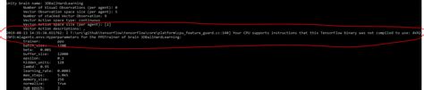 Everything Freezes After The First Training Run Issue Unity Technologies Ml Agents