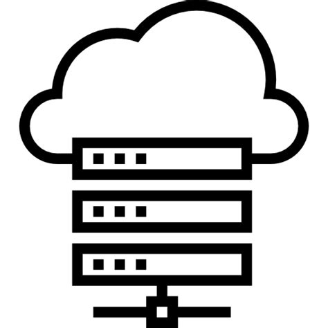 Database Prosymbols Lineal Icon