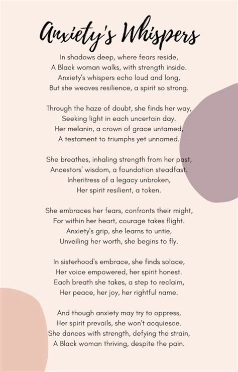 Free Printable Poems About Black Women Printables Templates Free