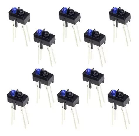 Sensor Tcrt5000 Seguidor De Linha Para Arduino 10 Peças Mercadolivre