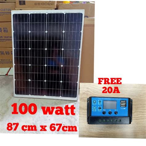Solar System Solar Panel Controller Shopee Malaysia