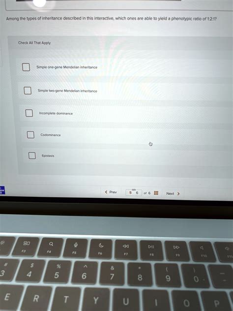 Among The Types Of Inheritance Described In This Interactive Which Ones Are Able To Yield A