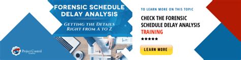 Forensic Schedule Delay Analysis Faqs Project Control Academy