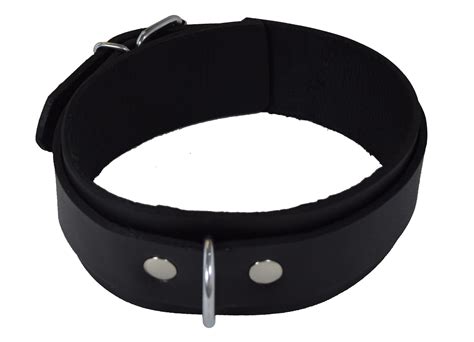 Black Leather Ringed Collar Limited Edition Sade Fantasy
