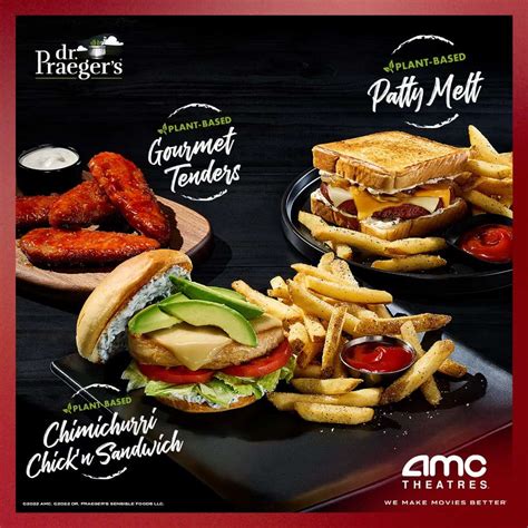 Amc Theatres Begins Carrying Plant Based Patty Melts Chicken