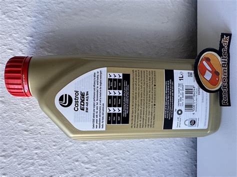 Castrol EDGE 5w40 A3/B4. Fuldsyntetisk motorolie