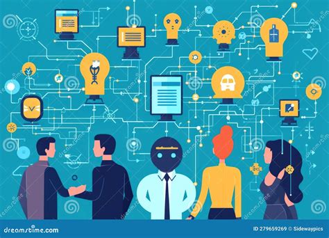 Chatbots And Artificial Intelligence Generative Ai Stock Illustration Illustration Of