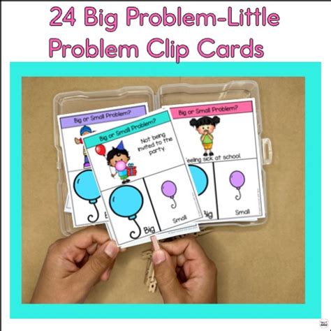 Big Problem Babe Problem Clip Cards Spark Interest With Sara