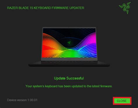 Razer Blade 15 Advanced Model Keyboard Firmware Updater RZ09 03017 RZ09 03018