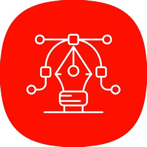 Vector Line Curve Icon 40716362 Vector Art At Vecteezy