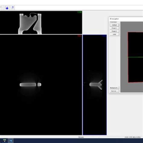 Dataviewer Software Screen That Demonstrates One Measured Sample
