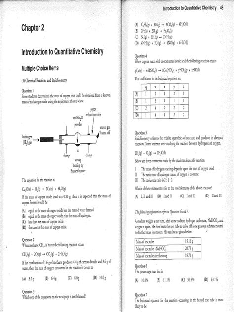 Intro To Quantitative Chem Cambridge Pdf