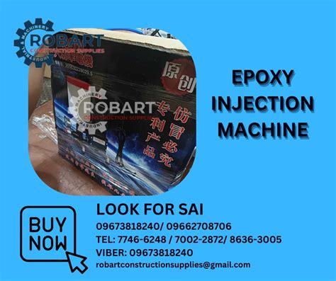 Epoxy Injection Machine Commercial And Industrial Construction Tools And Equipment On Carousell
