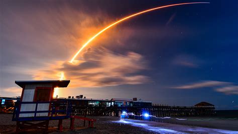 Spacex Boosts Satellite From Florida Kicking Off Busy Launch Month