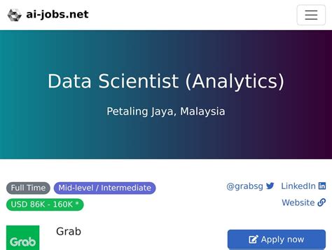 Hiring Data Scientist Analytics In Petaling Jaya Malaysia Rai