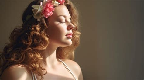 Premium Ai Image Beautiful Large Model Girl