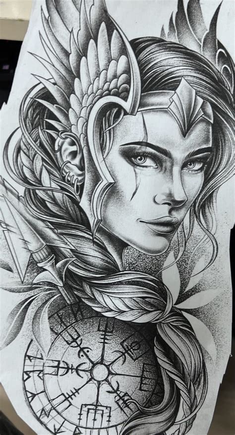 240 Magnificent Valkyrie Tattoos Ideas And Meaning 2023