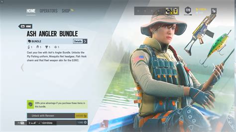 New Ash Angler Bundle Rrainbow6