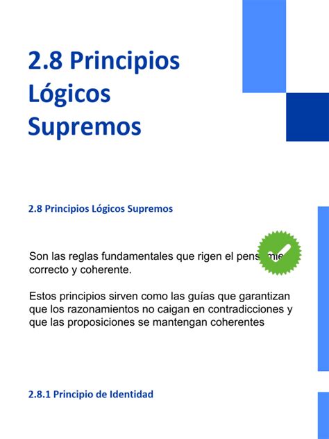 Principios Lógicos Supremos Pdf Razón Pensamiento