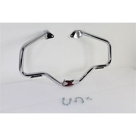 V Twin Manufacturing Chrome Front 1 14 In Highway Bar Wbuilt In Turn