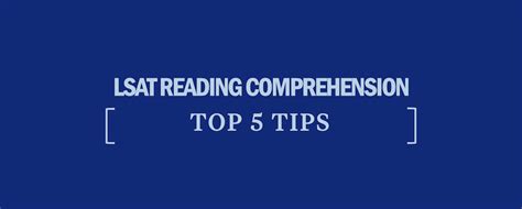 5 Tips For Lsat Reading Comprehension Kaplan Test Prep