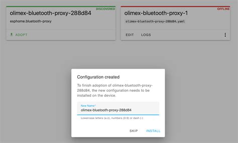 How To Adopt The Olimex POE Board Without Wifi Credentials ESPHome