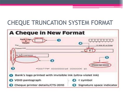 Cheque Truncation System Pptx
