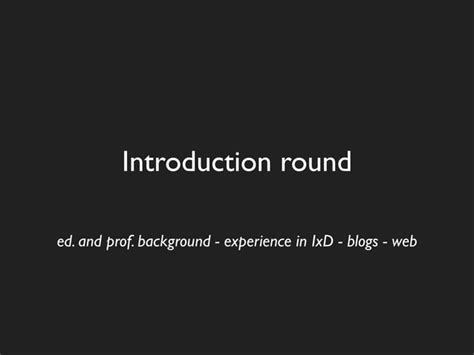 Ifi 7103 Interface And Interaction Design Ppt