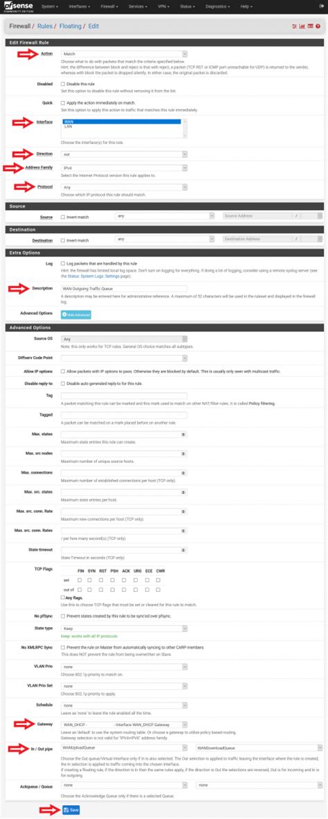 Securing And Optimizing Networks Using Pfsense Traffic Shaper Limiters To Combat Bufferbloat
