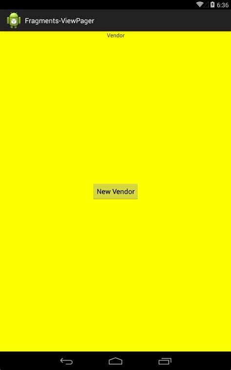 Android Pager Using Fragment Stack Overflow