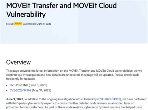 New Zero Day Vulnerability In Moveit Transfer And Cloud How Many More Victims There Will Be
