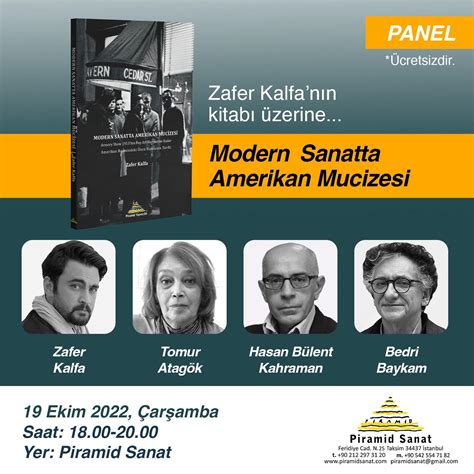 19 Ekim 2022 Çarşamba Piramid Sanatta Panel İstanbul Sanat Magazin