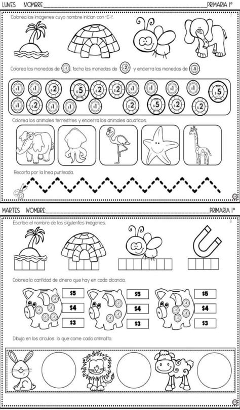 Tareas Para Primer Grado Imprimir Constancia