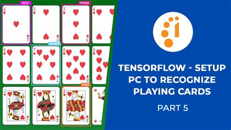 tensorflow tutorial 5 6 object detection training with tensorflow gpu playing card deck