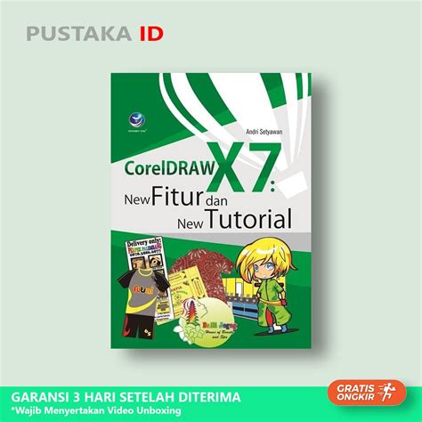 Jual Buku CorelDraw X7 New Fitur Dan New Tutorial Original Shopee Indonesia