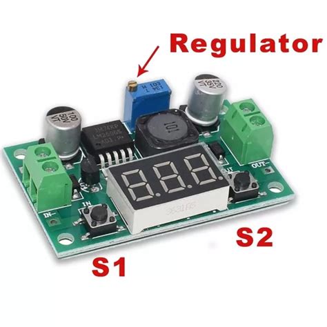 VOLTAGE REGULATOR STEP Down Converter Module Compact Design V Input PicClick AU