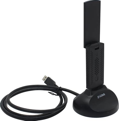 Адаптер Wi-Fi D-link DWA-192, до 1.3 Гбит/с, USB, 533975 купить по цене ...
