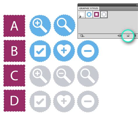 quick tip how to make a reusable icon style using the appearance panel envato tuts