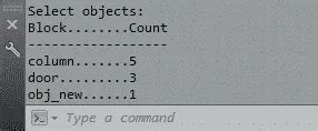 How To Find Block Count In AutoCAD Including The Count Of Other Objects
