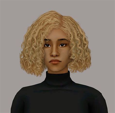 Reblog By Y Sims Images In Hair System Sims Hair Curly Hair Styles
