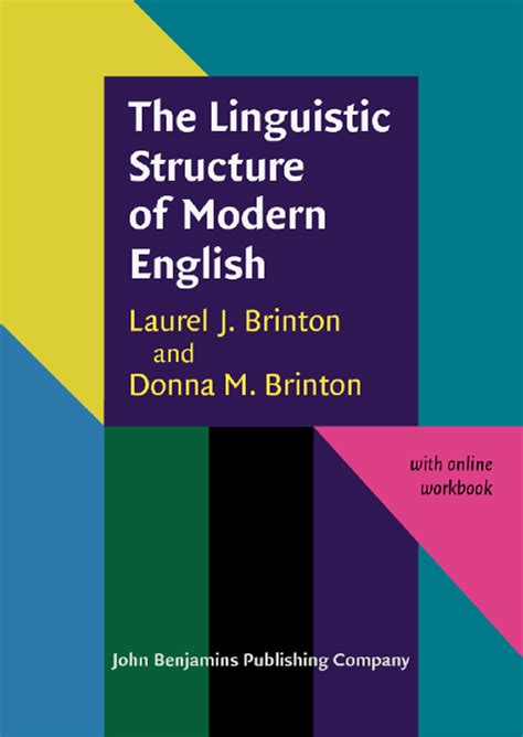 The Linguistic Structure Of Modern English Brinton University Of British Columbia Donna M