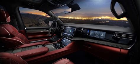 View Interior Photos Of The 2026 Jeep Grand Wagoneer