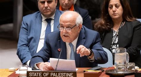 Израиль и Палестина решение о двух государствах под угрозой предупредил Гутерриш Совет