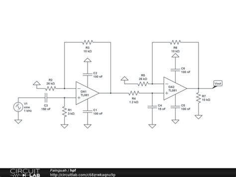 Hpf Circuitlab