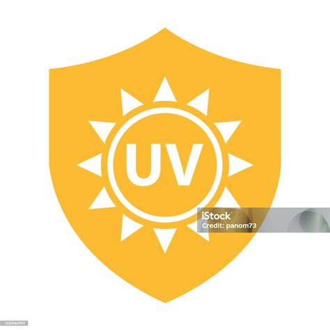 자외선 차단 아이콘 벡터 태양 자외선 기호 그래픽 디자인 로고 웹 사이트 소셜 미디어 모바일 앱 Ui 일러스트 개념에 대한 스톡 벡터 아트 및 기타 이미지 Istock