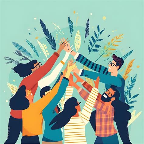 Premium Photo Unleashing Creativity Through Engaging Teambuilding