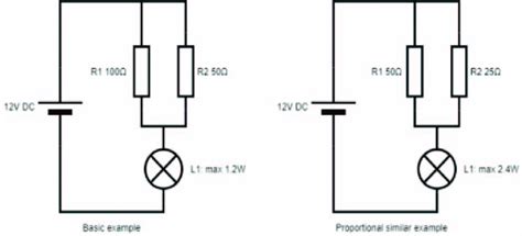 Simple Example Circuits With Similar Proportional Properties Download Scientific Diagram