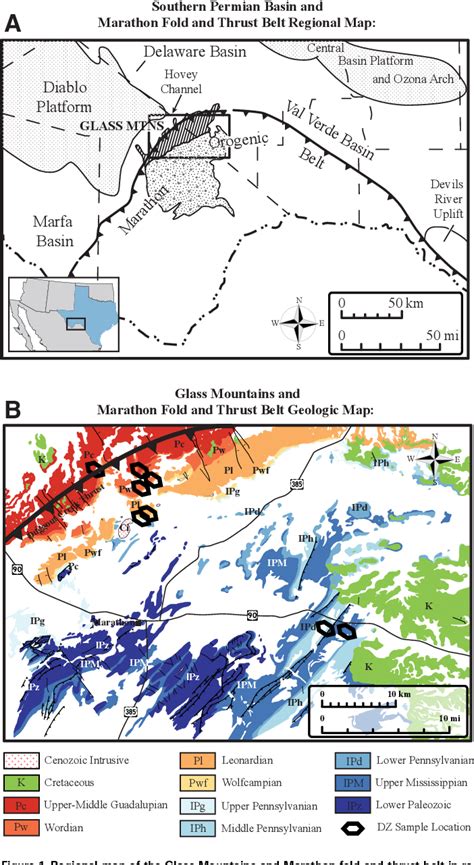 Figure 1 From Orogen Proximal Sedimentation In The Permian Foreland Basin Semantic Scholar