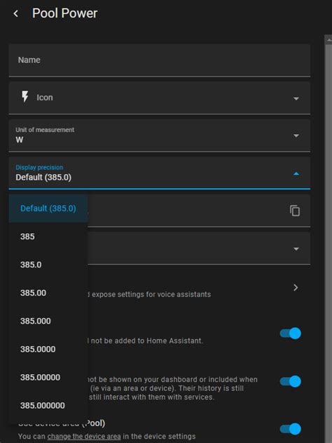 Power Socket Incorrect Display Precision Hardware Home Assistant Community
