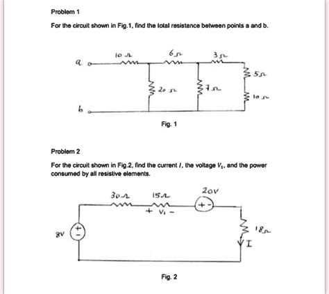 Need Help With 1 And 2 Problem 1 For The Circuit Shown In Fig1find The